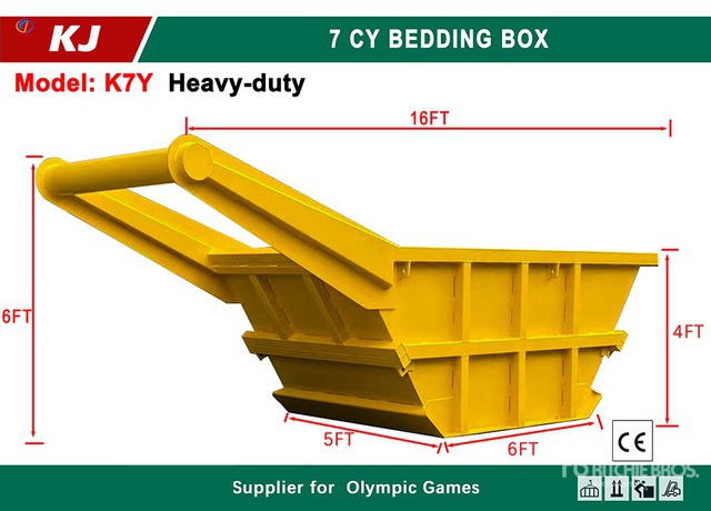 2025 KJ K7Y 7 cyd Bedding Box (Unused) | Ritchie Bros. Auctioneers
