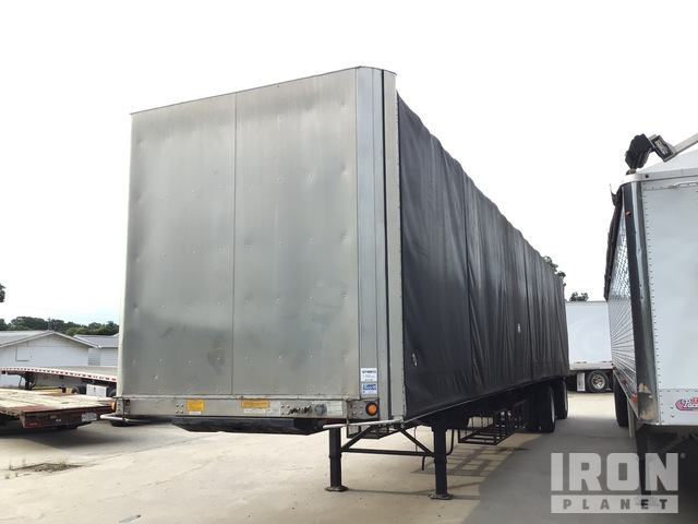 2014 Utility 48 ft T/A Spread Axle Conestoga Flatbed Trailer in North ...