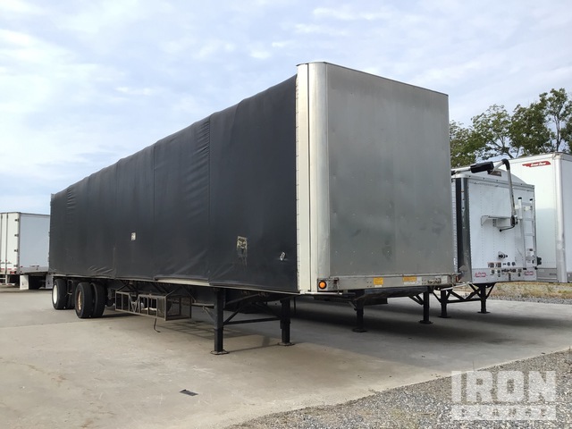 2014 Utility 48 ft T/A Spread Axle Conestoga Flatbed Trailer in North ...