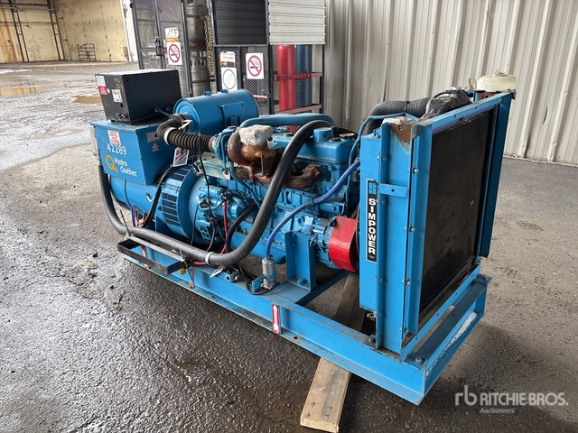 Simpower SP0150D3P6D16-TS 150 kW Skid-Mounted Stand-By Groupe ...