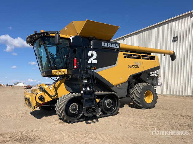 2018 Claas Lexion 740TT Combine Harvester | Ritchie Bros. Auctioneers