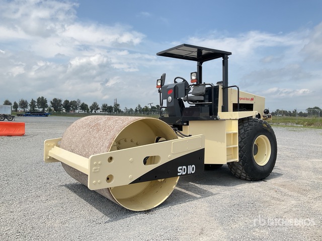 Ingersoll Rand SD-110 Rodillo / Smooth Drum Compactor | Ritchie Bros ...