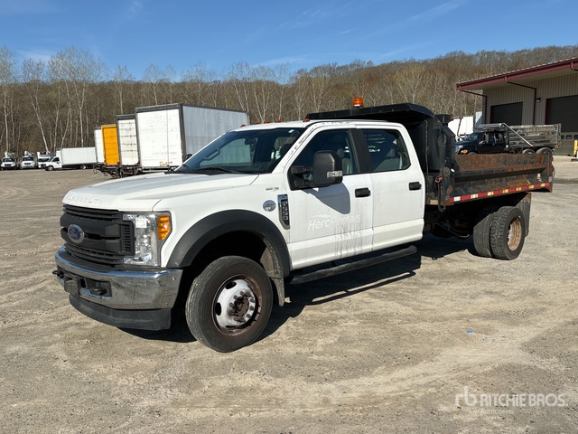 2017 Ford F-550 XL 4x4 Crew Cab Tipper Truck | Ritchie Bros. Auctioneers