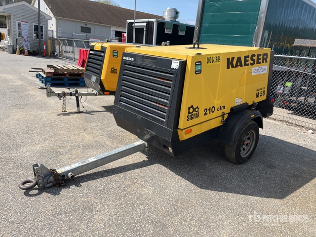 2019 Kaeser M58 210 cfm Mobile Air Compressor | Ritchie Bros. Auctioneers