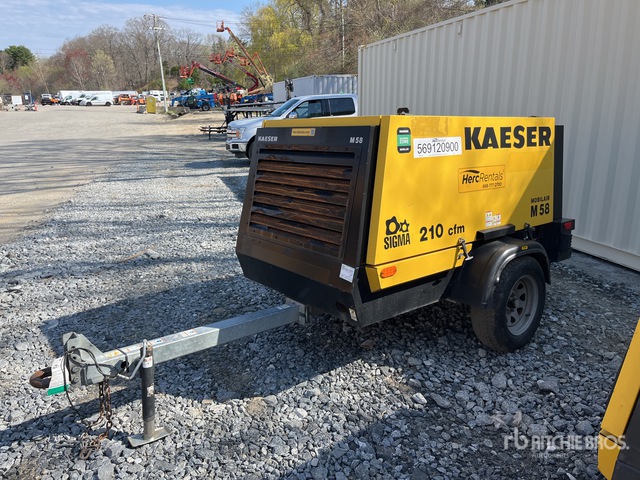 2019 Kaeser M58 210 cfm Mobile Air Compressor (Inoperable) | Ritchie ...
