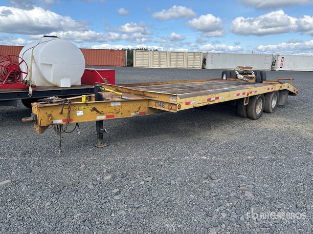 2007 Evaco Acquisition 20 ft T/A Equipment Trailer | Ritchie Bros ...