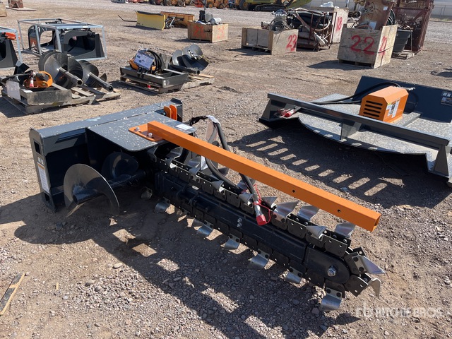 2025 Wolverine TCR-12-48H 46 in Zanjadora para minicargadora (Unused) | Ritchie Bros. Auctioneers