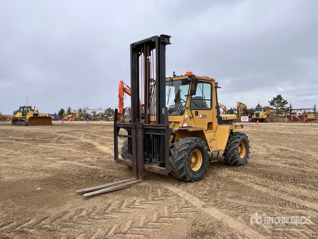1999 Eagle Picher R804-10K 8600 lb 4x4 Rough Terrain Forklift | Ritchie ...