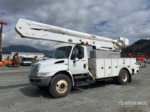 Altec AA55E 55 ft on 2012 International DURASTAR 4300 4x2 Bucket Truck ...
