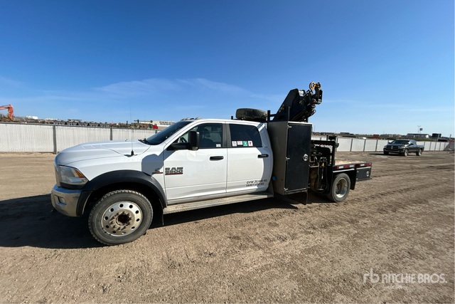 2017 Hiab 088 B-3 CLX 4100 kg Knuckle Boom on 2017 Ram 5500 SLT 4x4 ...