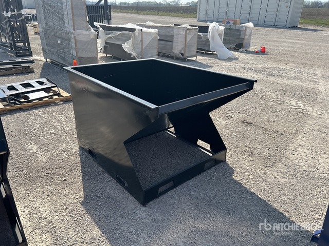 2025 Kit Containers 1.5YFT-SST 62 in Self-Dumping Hopper (Unused ...