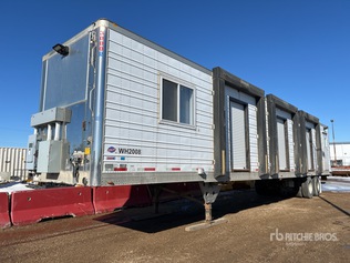 Van Trailer-Based Warehouse Including (7) Trailers in Nisku, Alberta ...