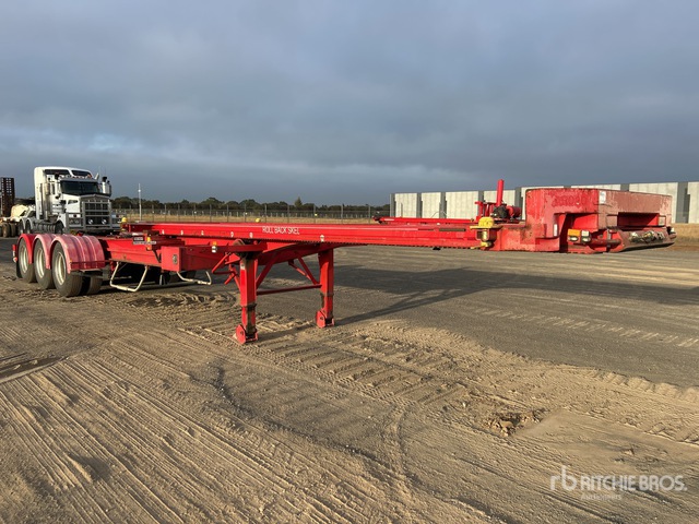 2010 MaxiTrans 6 m Tri/A B-Double Lead Retractable Container Trailer ...