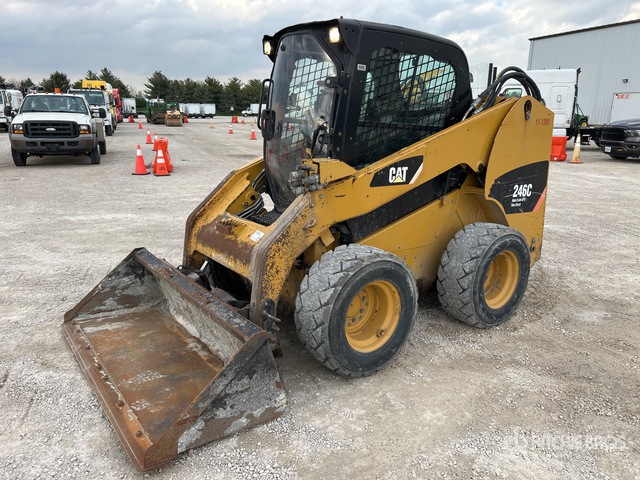 2012 Cat 246C Two-Speed High Flow XPS Skid Steer Loader | Ritchie Bros ...