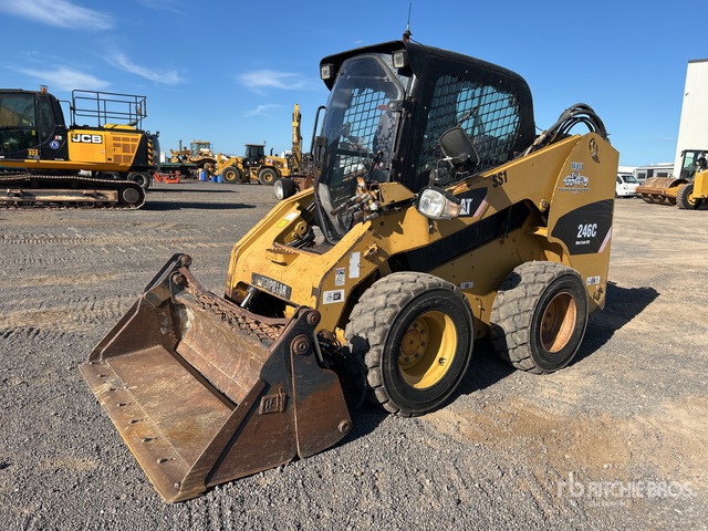 2008 Cat 246C Two-Speed High Flow XPS Skid Steer Loader | Ritchie Bros ...