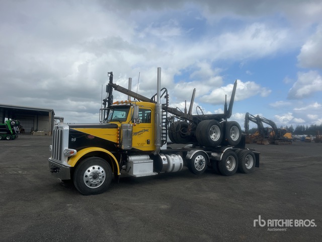 2017 Peterbilt 389 8x4 Log Truck | Ritchie Bros. Auctioneers