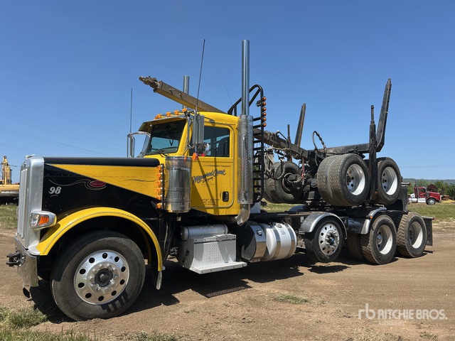 2017 Peterbilt 389 12x4 Log Truck | Ritchie Bros. Auctioneers