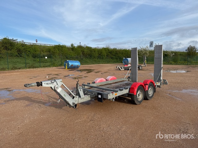 2014 Hubiere H212L 14CF T/A Remorque 2 Essieux Remorque pour équipement ...