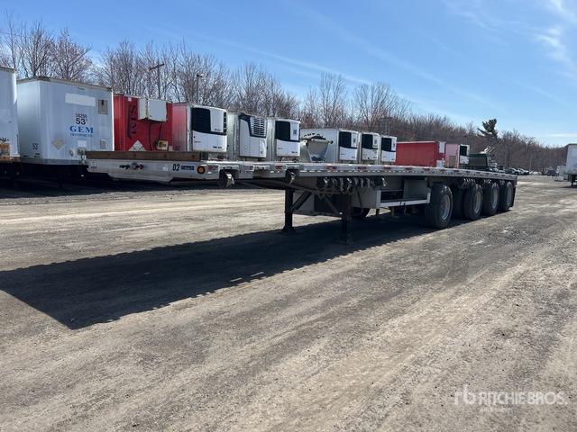 2013 Alutrec 48 ft Quad/A Flatbed Trailer | Ritchie Bros. Auctioneers