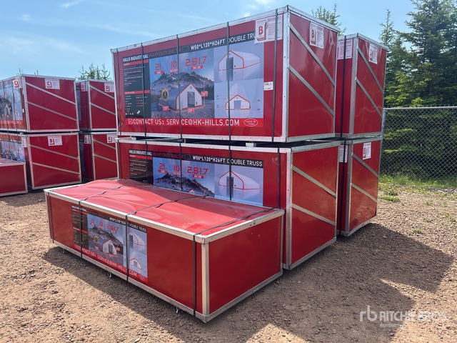 2025 Hill Industrial 1205026 50 ft x 120 ft x 26 ft Storage Building ...