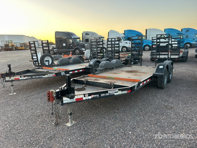 2019 Snake River FB6X14-9.9K 14 ft T/A Equipment Trailer | Ritchie Bros ...