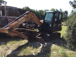 2020 Case CX57C Mini Excavator (Inoperable) in Wrens, Georgia, United ...