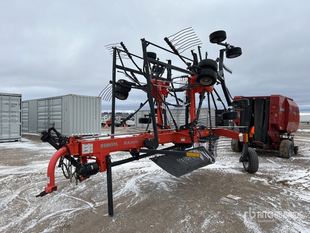 2017 Kubota RA2076 2-Point 2 Rotor Hay Rake (Inoperable) | Ritchie Bros. Auctioneers