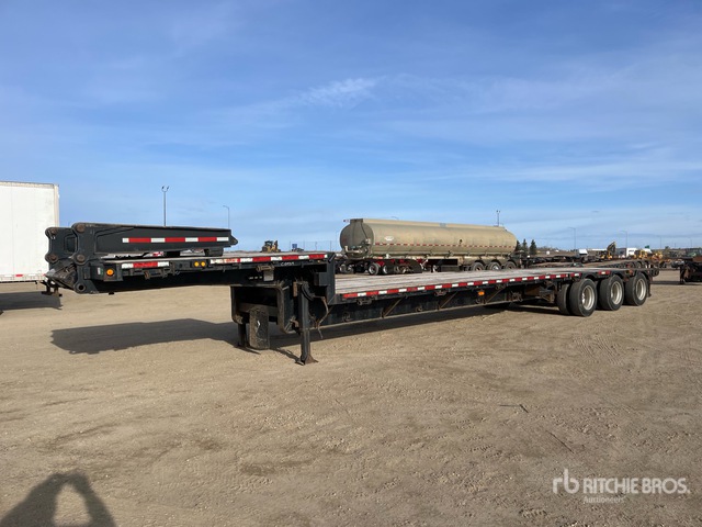 2012 Manac Tri/A 50 ft Extendable Step Deck Trailer | Ritchie Bros ...