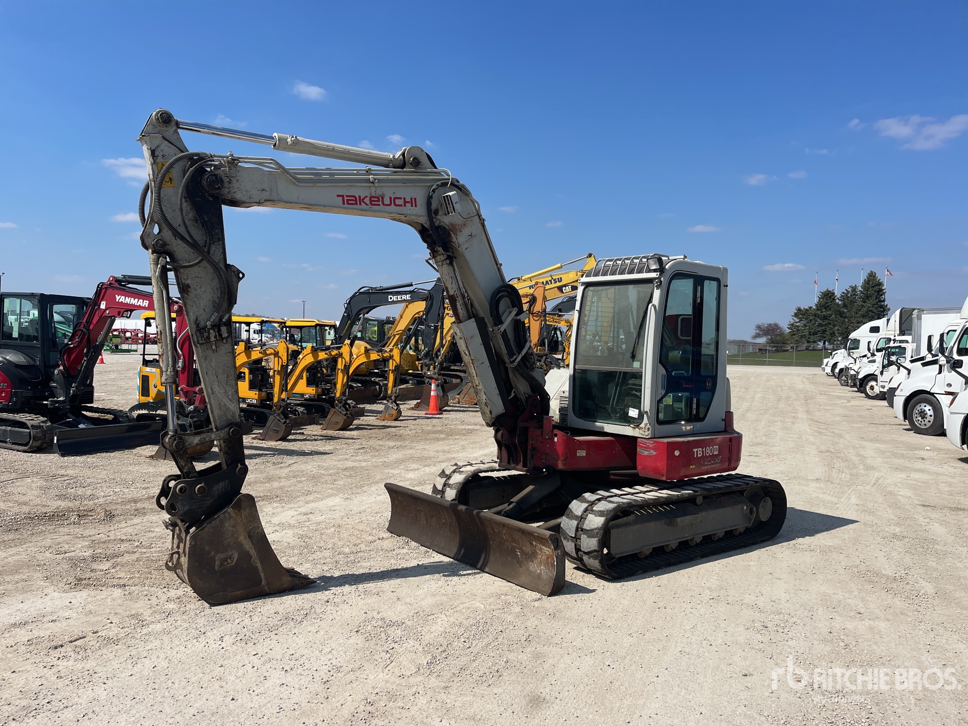 2013 Takeuchi TB180FR Tracked Excavator | Ritchie Bros. Auctioneers