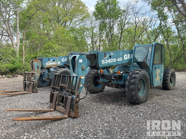 2001 Gradall 534D9-45 Telehandler in Evansville, Indiana, United States ...