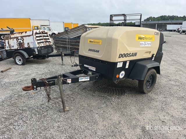 2019 Doosan C185WDO-T4F 185 cfm Mobile Air Compressor (Inoperable ...