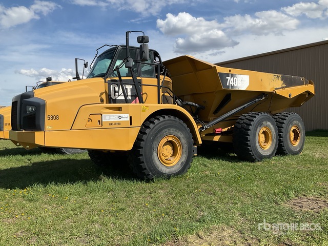2014 Cat 740B Articulated Dump Truck | Ritchie Bros. Auctioneers