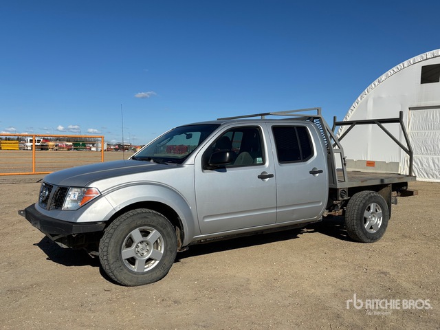 2007 Nissan Frontier 4x4 Extended Cab Flatbed Truck | Ritchie Bros ...