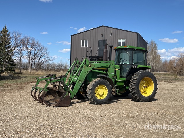 1989 John Deere 4055 4WD Tractor | Ritchie Bros. Auctioneers