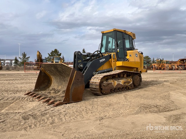 2011 John Deere 755K Crawler Loader | Ritchie Bros. Auctioneers
