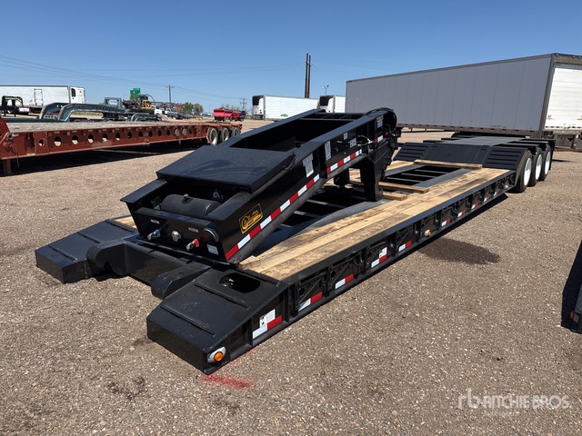 2025 Witzco Challenger RG-52 Tri/A Single Drop Removable Gooseneck Remorque Surbaissée (Unused ...