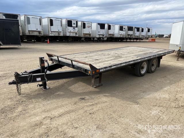 2010 Canada Trailers 18 ft T/A Flatbed Trailer | Ritchie Bros. Auctioneers
