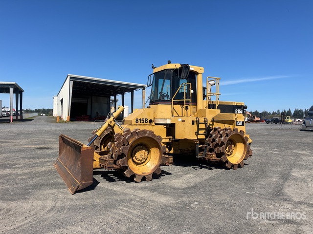 1984 Cat 815B Soil Compactor | Ritchie Bros. Auctioneers