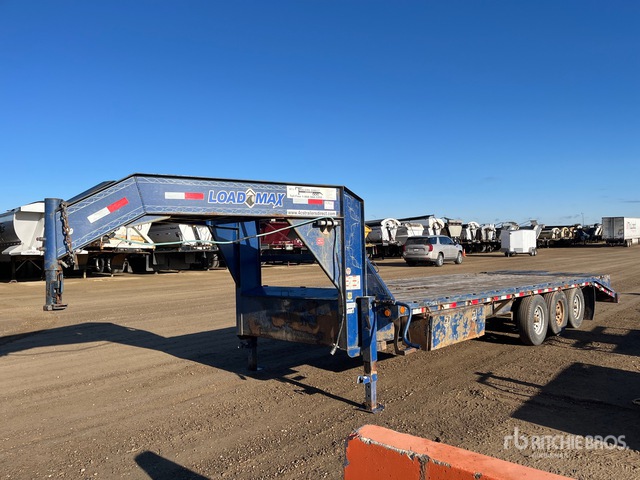 2015 Load Max 26 ft Tri/A Gooseneck Remorque pour équipement | Ritchie ...