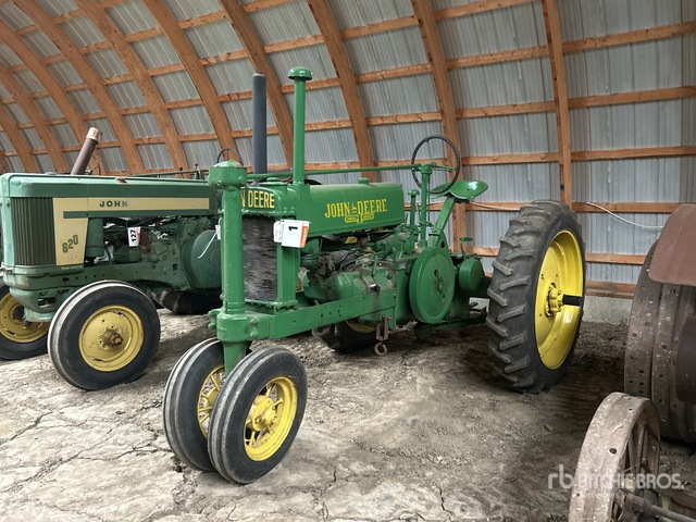 1938 John Deere A 2WD Narrow Front Tractor histórico | Ritchie Bros ...