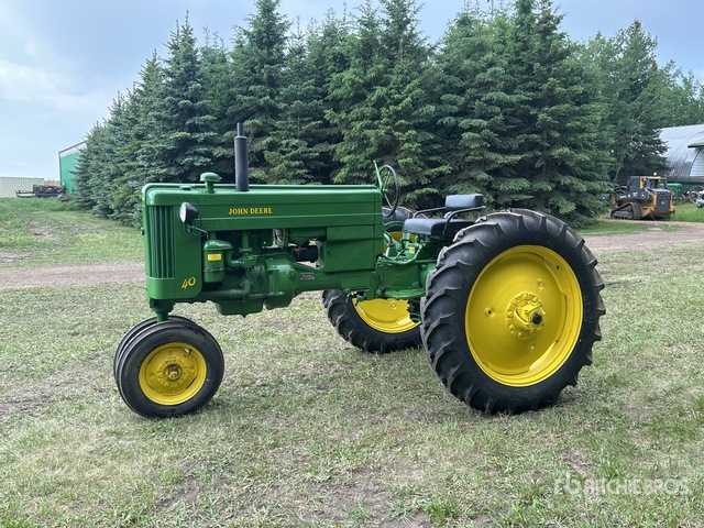 1953 John Deere 40 2WD Narrow Front Tractor histórico | Ritchie Bros ...