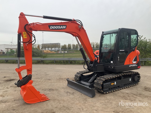 2017 Doosan DX55-9C Mini Excavator | Ritchie Bros. Auctioneers