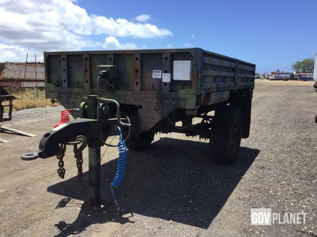Surplus US ARMY Tank Automotive Command M1082 LMTV Cargo Trailer in ...