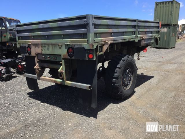 Surplus US ARMY Tank Automotive Command M1082 LMTV Cargo Trailer in ...