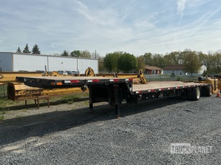 2009 Transcraft DTL-3000 W2 48 ft T/A Spread Axle Single Drop Step Deck ...