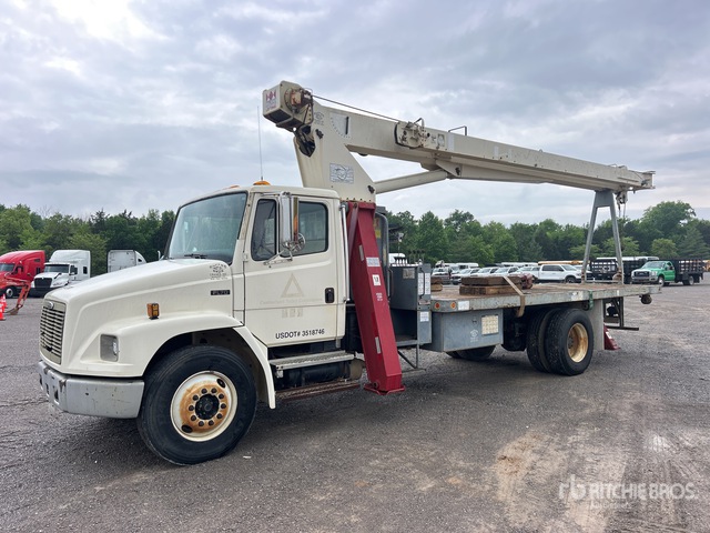 Terex BT3470 34000 lb Straight Boom on 2001 Freightliner FL-70 4x2 Boom ...