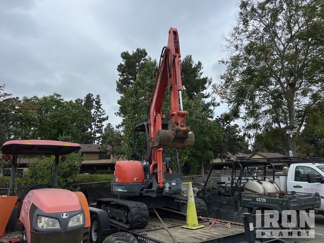 2012 Kubota U45-3ST Mini Excavator (Inoperable) in Whittier, California ...