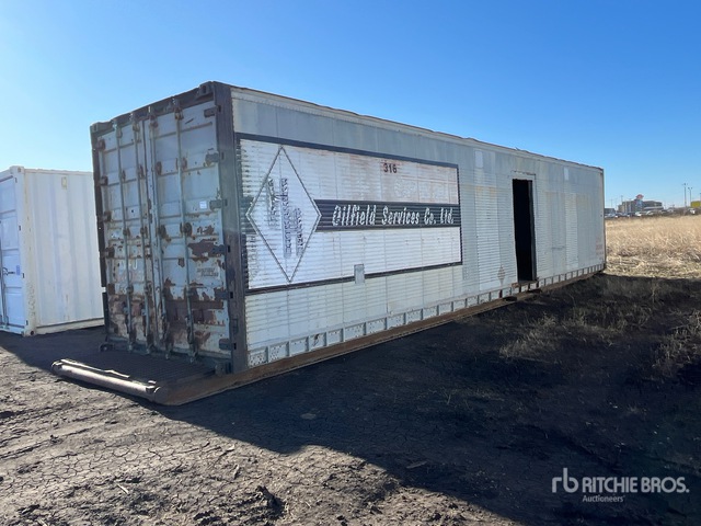 40 ft High Cube Skid Mounted Storage Container | Ritchie Bros. Auctioneers