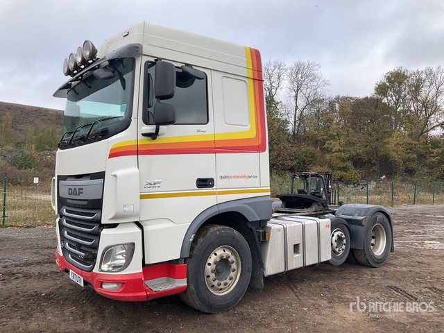 2017 DAF XF 510 FTP 6x2 Sleeper Truck Tractor | Ritchie Bros. Auctioneers
