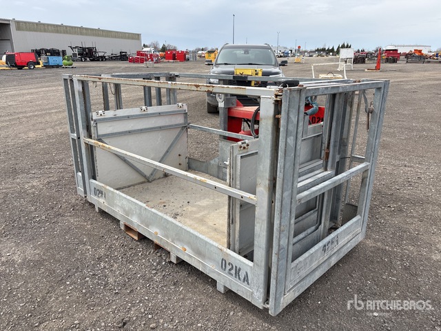 2006 Manitou MRT2150 144 in 2200 lb Personnel Basket - Fits Manitou ...